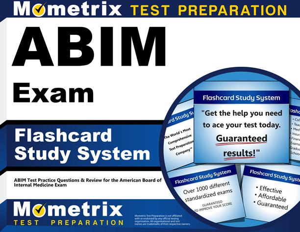 ABIM Flashcards [with ABIM Practice Questions]